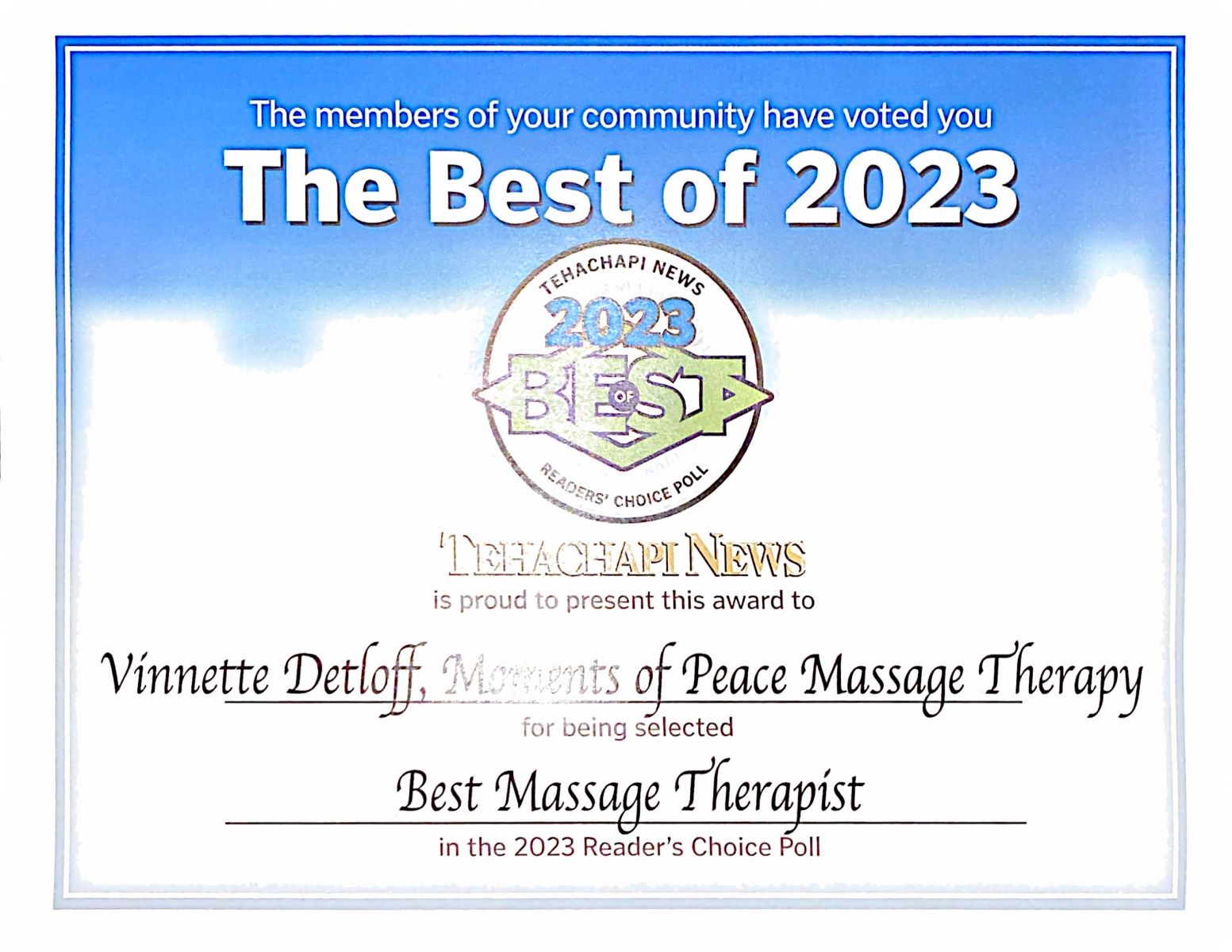 Moments Of Peace Massage Therapy
